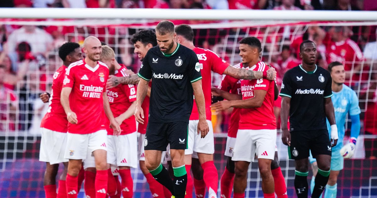 Feyenoord krijgt een pak slaag op bezoek bij Benfica - Rijnmond
