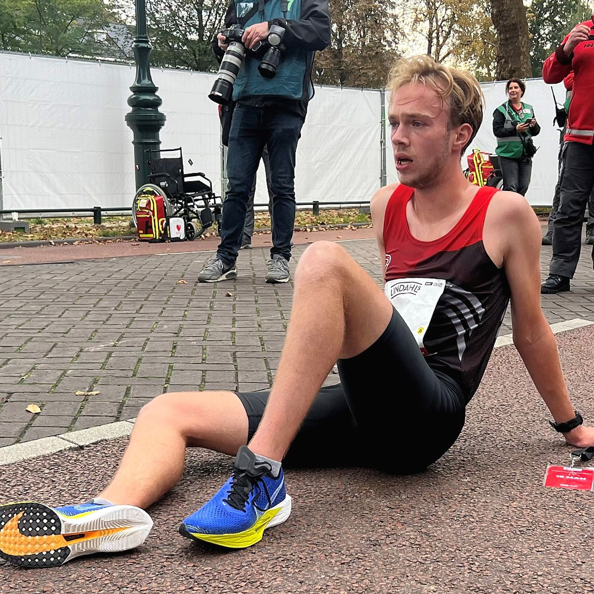 Trots overheerst bij winnaars Singelloop: 'Het bloemetje is voor mijn ...