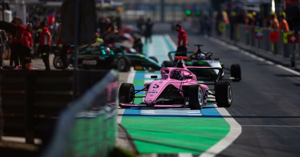 Pech voor Nina Gademan na sterke race in F1 Academy - RTV Drenthe