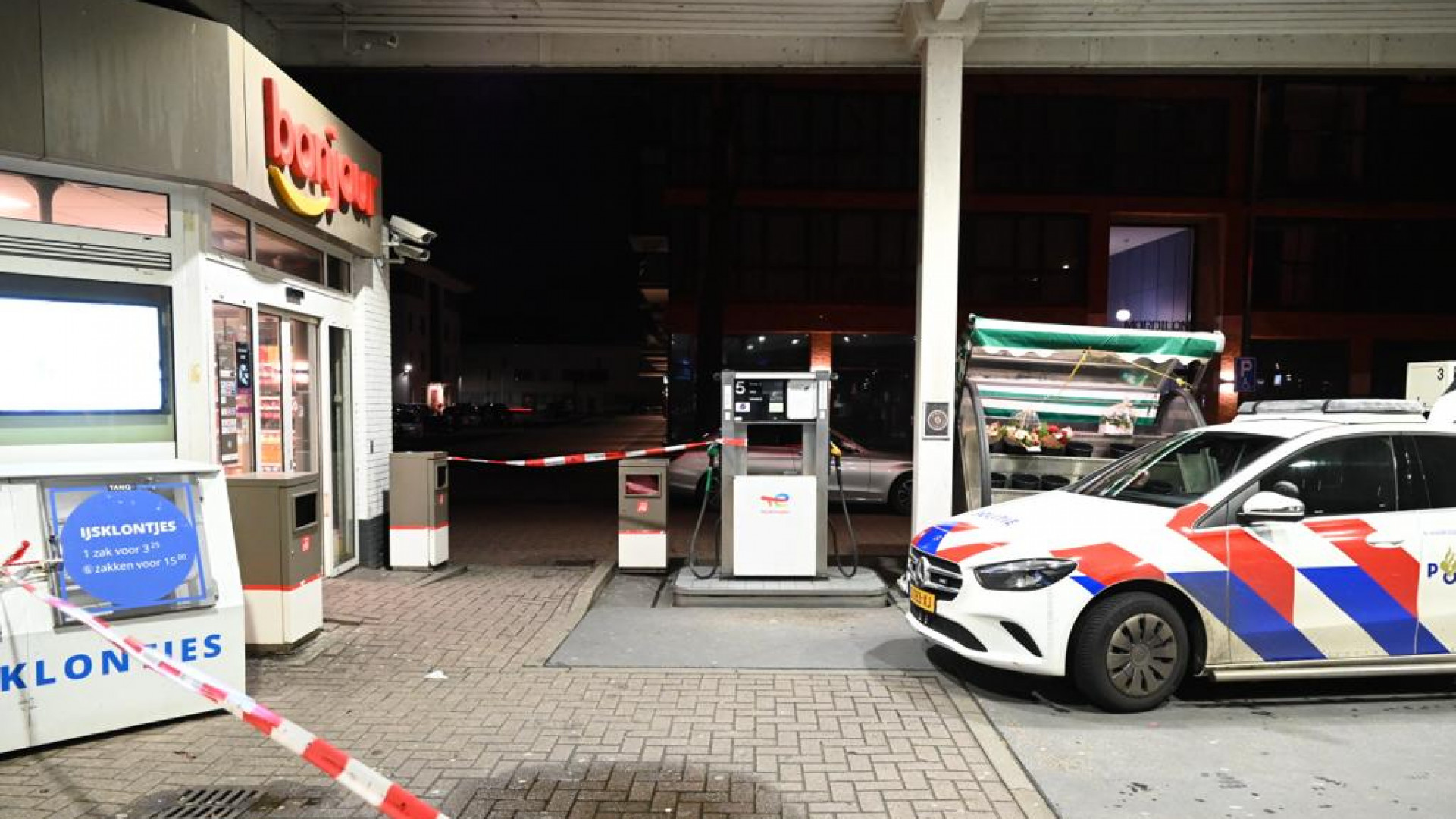 Tankstation Lammenschansweg weer overvallen - Omroep West