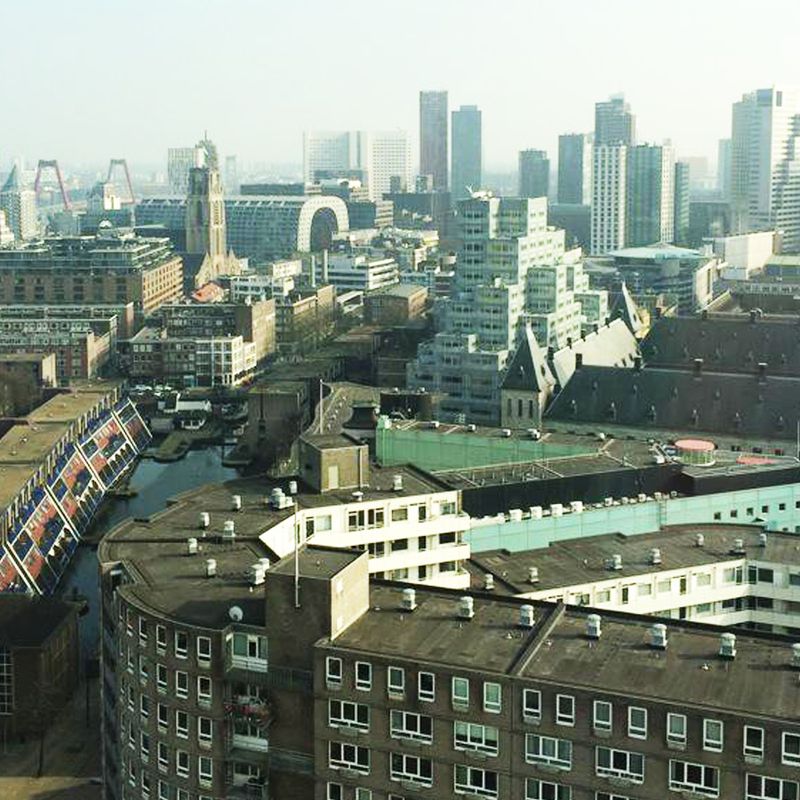 Naar de bioscoop op 20 hoog in Rotterdam - Rijnmond