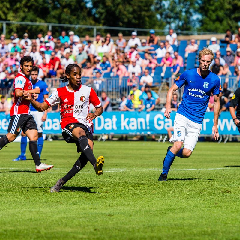 Feyenoord en Excelsior in Sportclub Rijnmond - Rijnmond