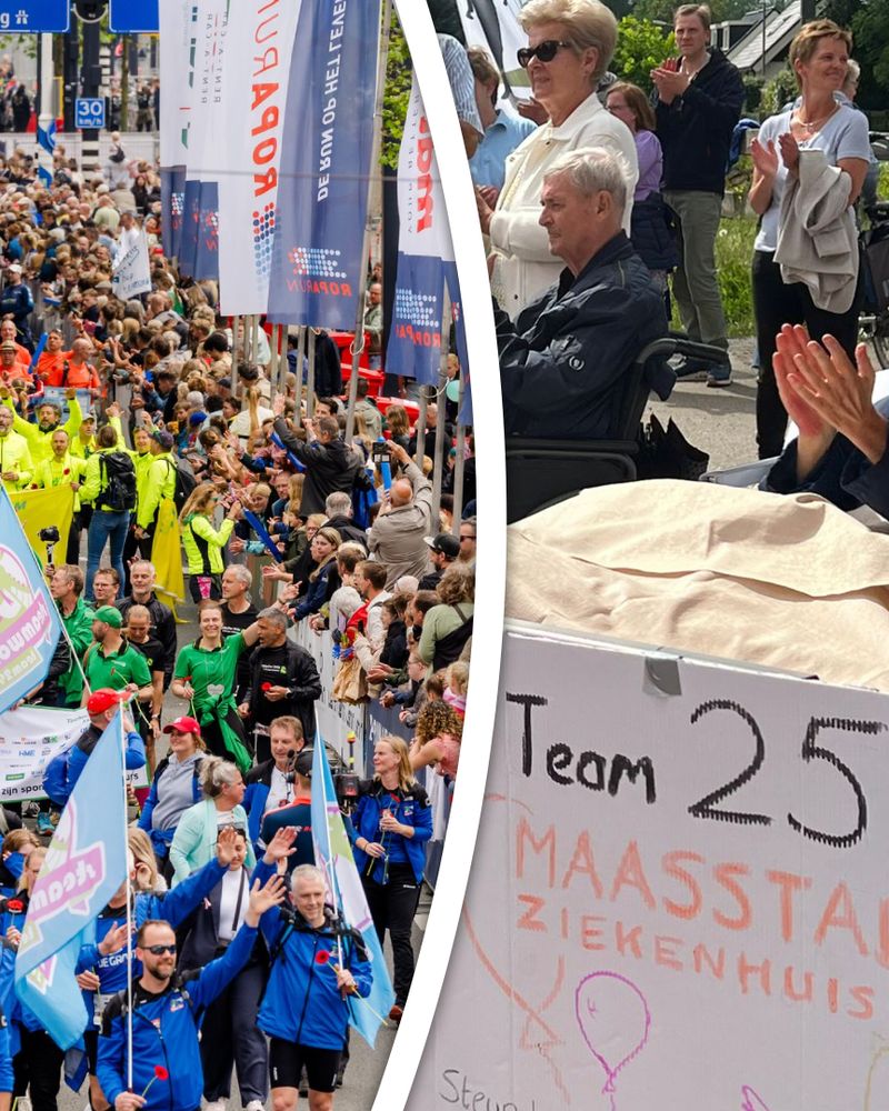 Emotionele verhalen en bijzondere lopers: dit was de Roparun 2024 ...