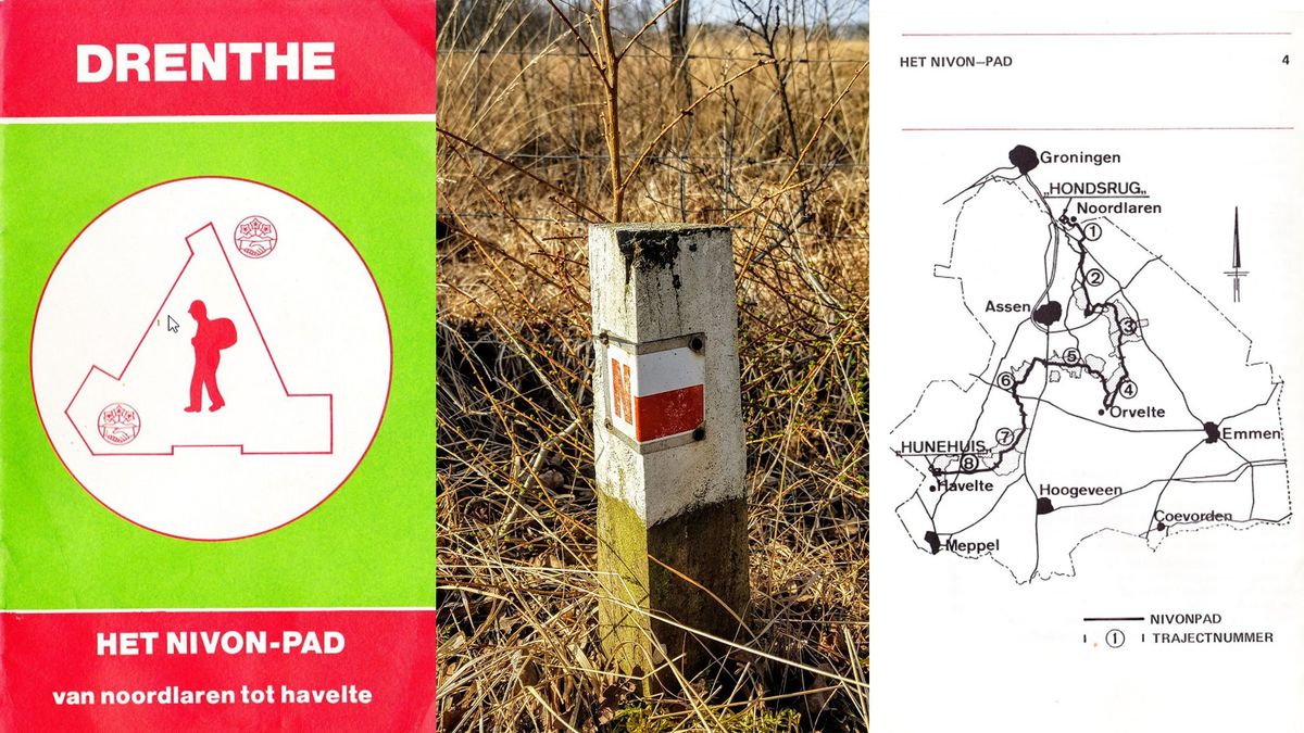 Pieterpad is het bekendste wandelpad, maar Drenthepad de pionier - RTV ...