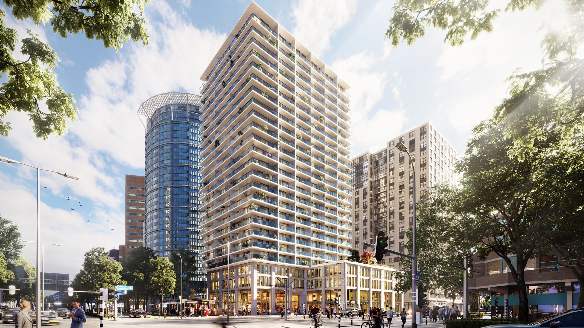 Wonen en werken op stand in deze vijf nieuwe Rotterdamse torens - Rijnmond