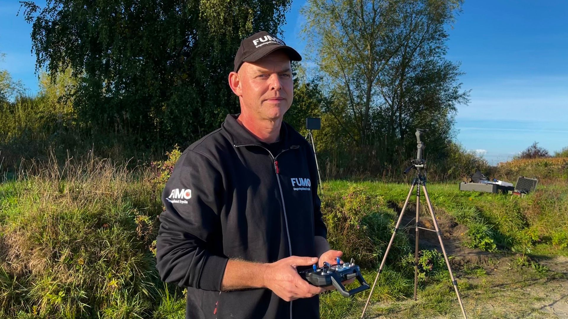 FUMO kan met 'droneboot' waterstanden op afstand meten - Omrop Fryslân