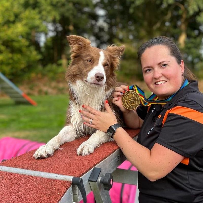 Ellen (30) behaalt de eerste plek op wereldkampioenschap agility: 'Het ...