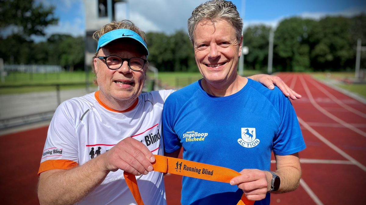 Voormalig musicus André Kerver op zoek naar hardlopers met een visuele ...