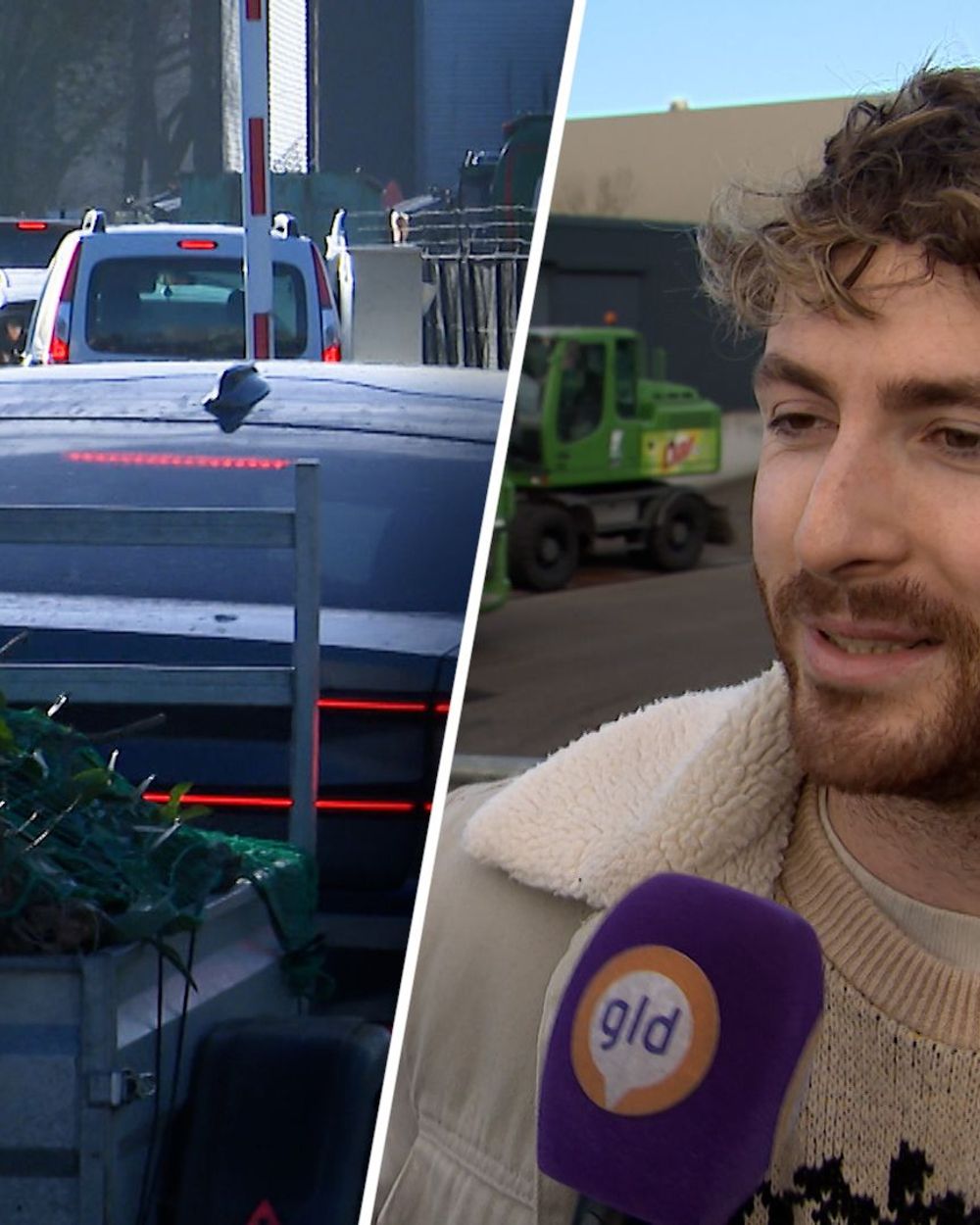 ‘Ik stond uren in de rij’: grote drukte bij milieustraat - Omroep ...