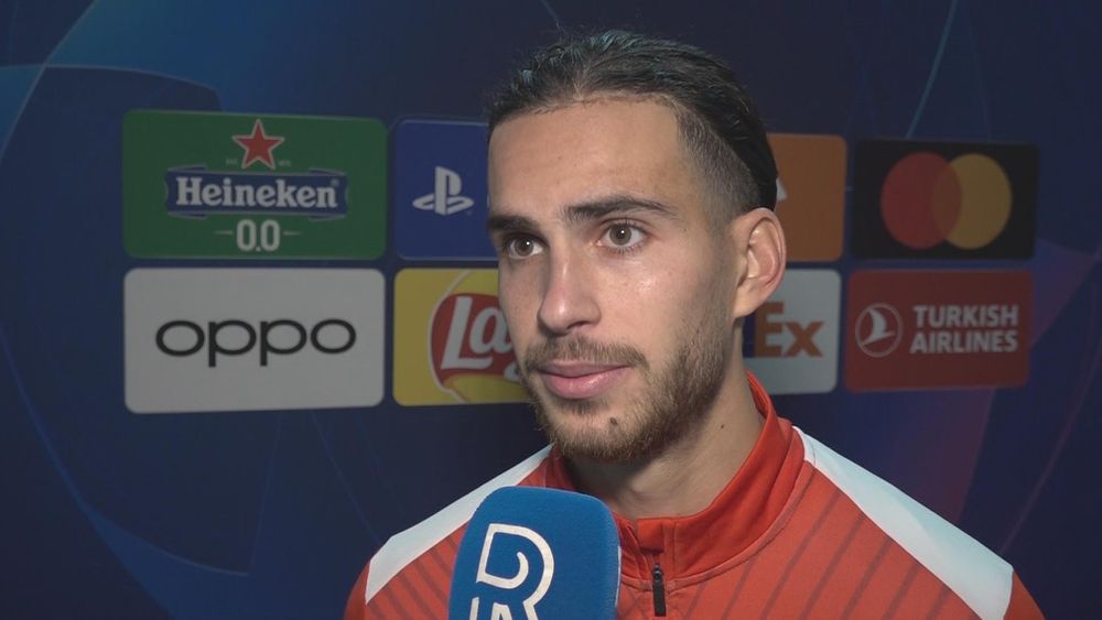 Ramiz Zerrouki na Feyenoord-Lazio (3-1): 'Lekker dat het zo eruit komt ...