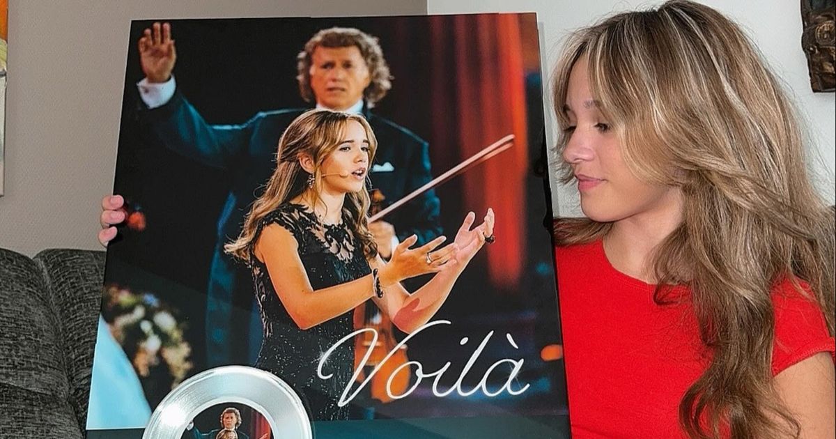 Diamanten plaat voor Emma Kok: Voilà meer dan 50 miljoen keer ...