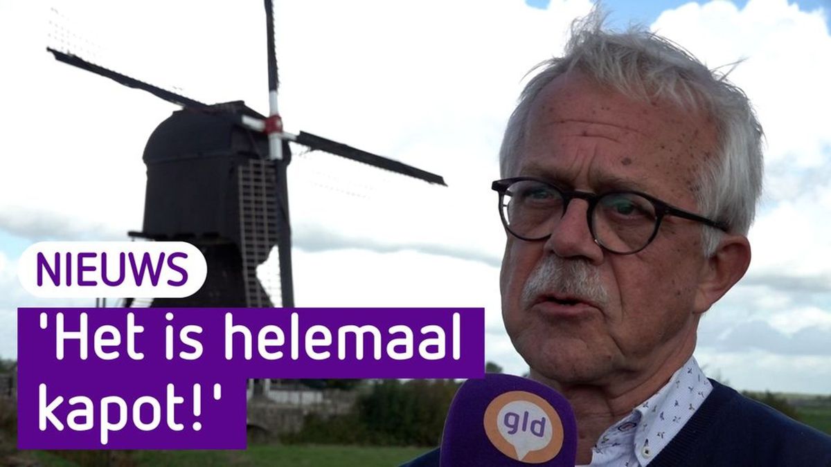 Verrot hout en instortende muren, hier is de Molenprijs heel hard nodig ...
