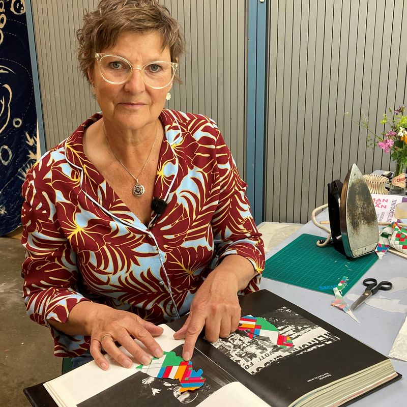 Marijke maakt kunst met peulen en slakken: 'We zijn heel erg geneigd ...