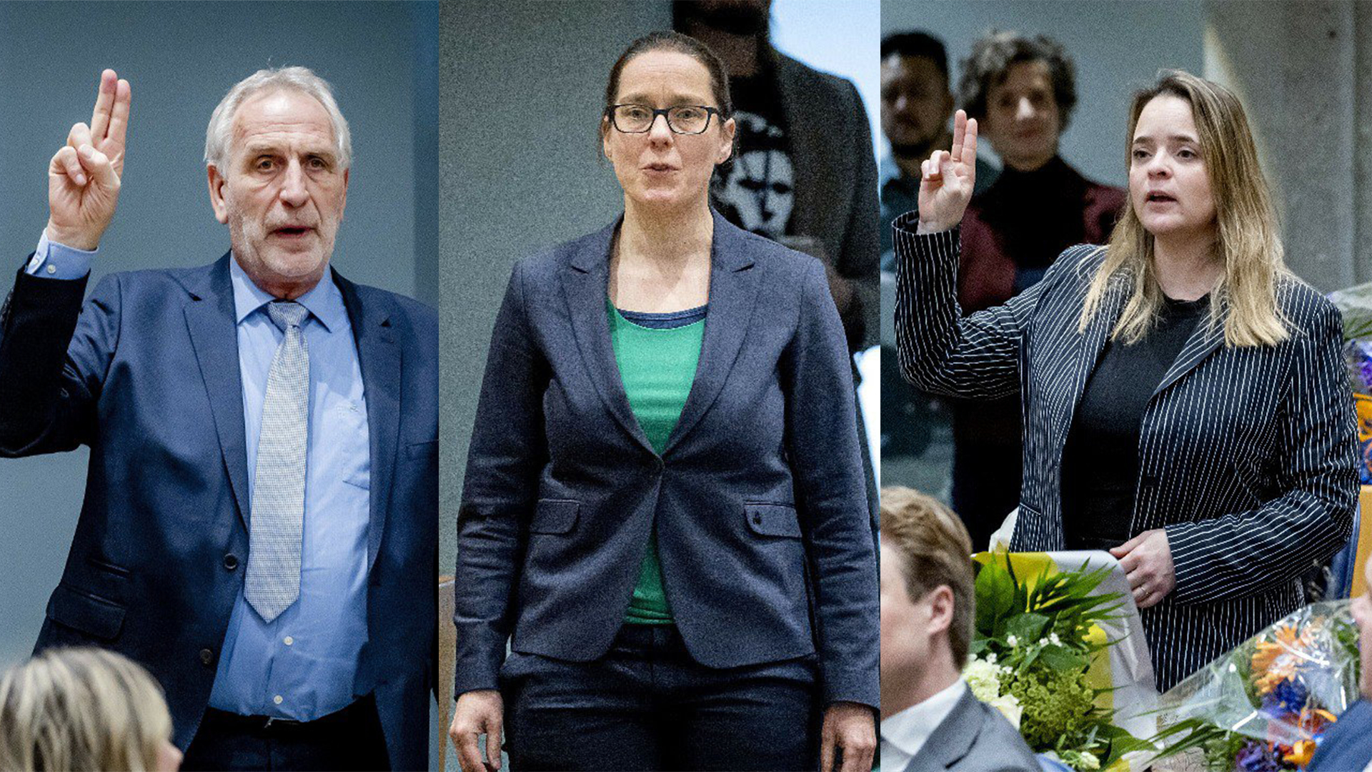 Drie Drentse Kamerleden geïnstalleerd: 'Belangrijk dat we elkaar gaan ...