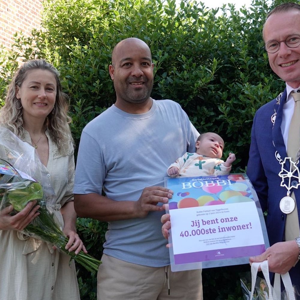 Baby Bobbi is een cadeautje voor haar ouders én de gemeente Goes: 'Een ...