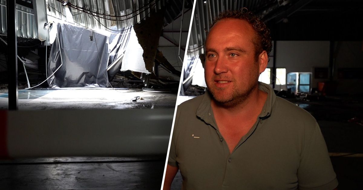 Miljoenen euro’s schade door noodweer, maar Chiel vecht terug - Omroep ...