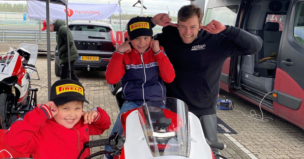 Motorrijder Kevin gaat vijf uur racen voor Hartstichting: 'Mijn hart ...