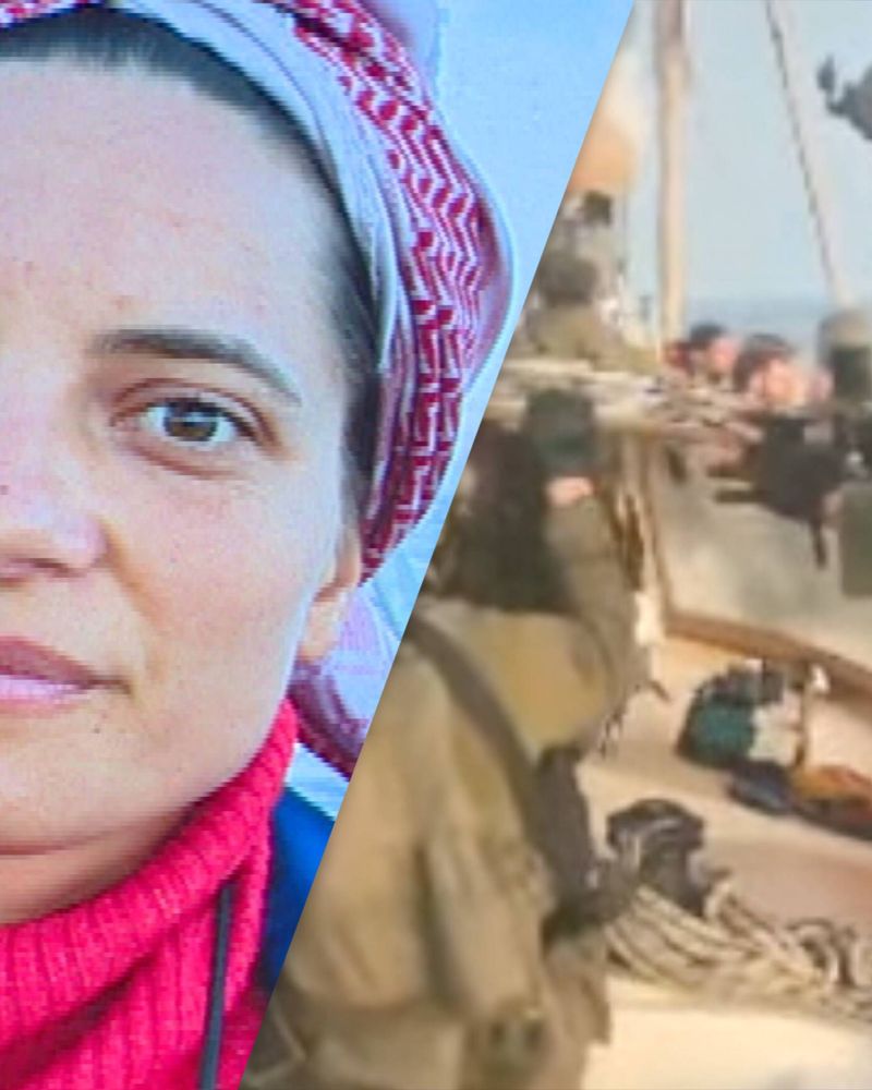 Friezin Roos Ykema oppakt ûnderweis nei Gaza: "Wy binne bang, mar ek ...