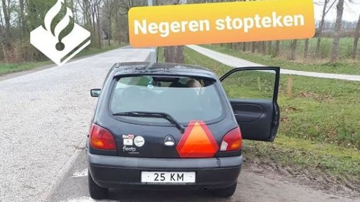 Bestuurder 25 km-auto probeert met 130 aan politie te ontsnappen - RTV ...