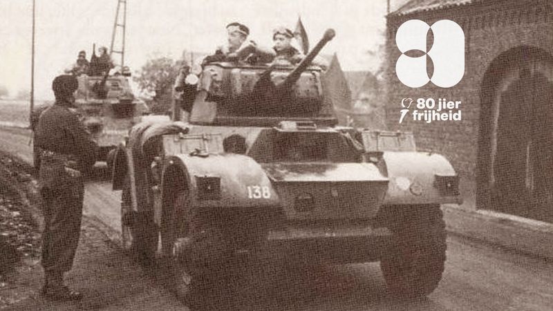 14 april 1945: De tocht naar het noorden: Heerenveen, Drachten en ...