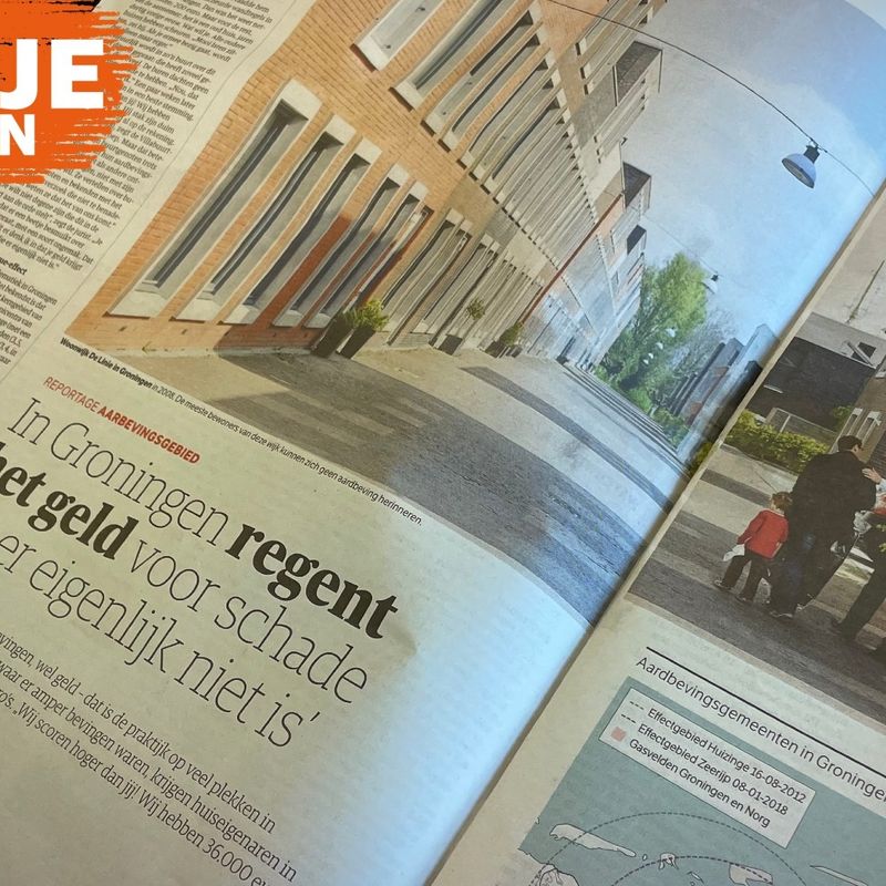 Rondje Groningen: 'Het regent geld voor aardbevingsschade die er ...