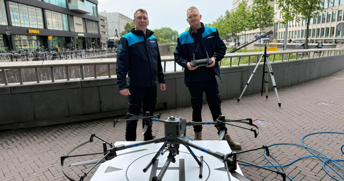 Bram was glazenwasser, nu dronepiloot: ‘Er komt heel wat bij kijken ...