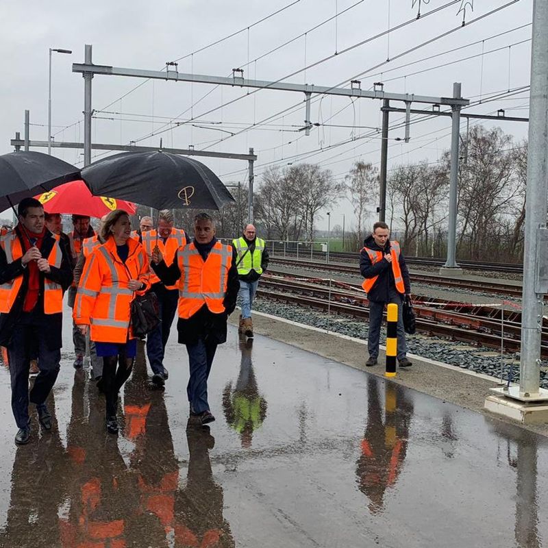 Constructie railterminal aangepast om risico's te beperken - L1 Nieuws
