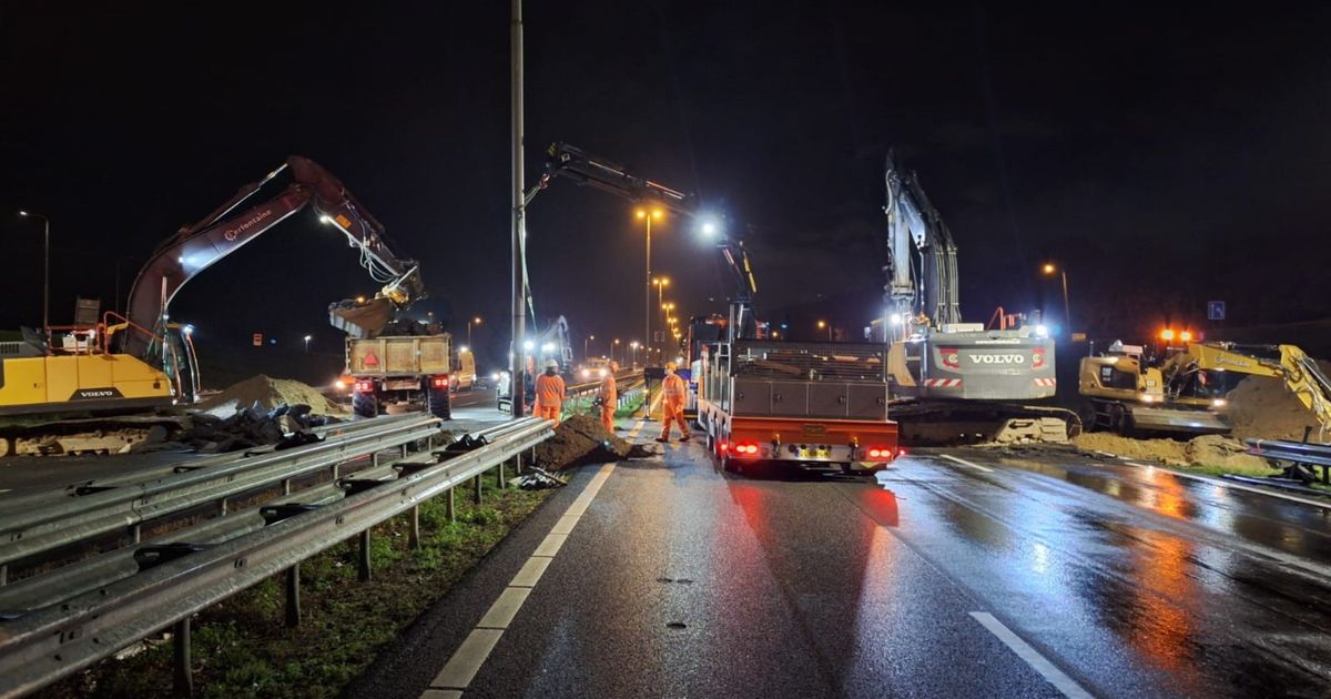 Slechte fundering was oorzaak asfaltschade A2 - L1 Nieuws