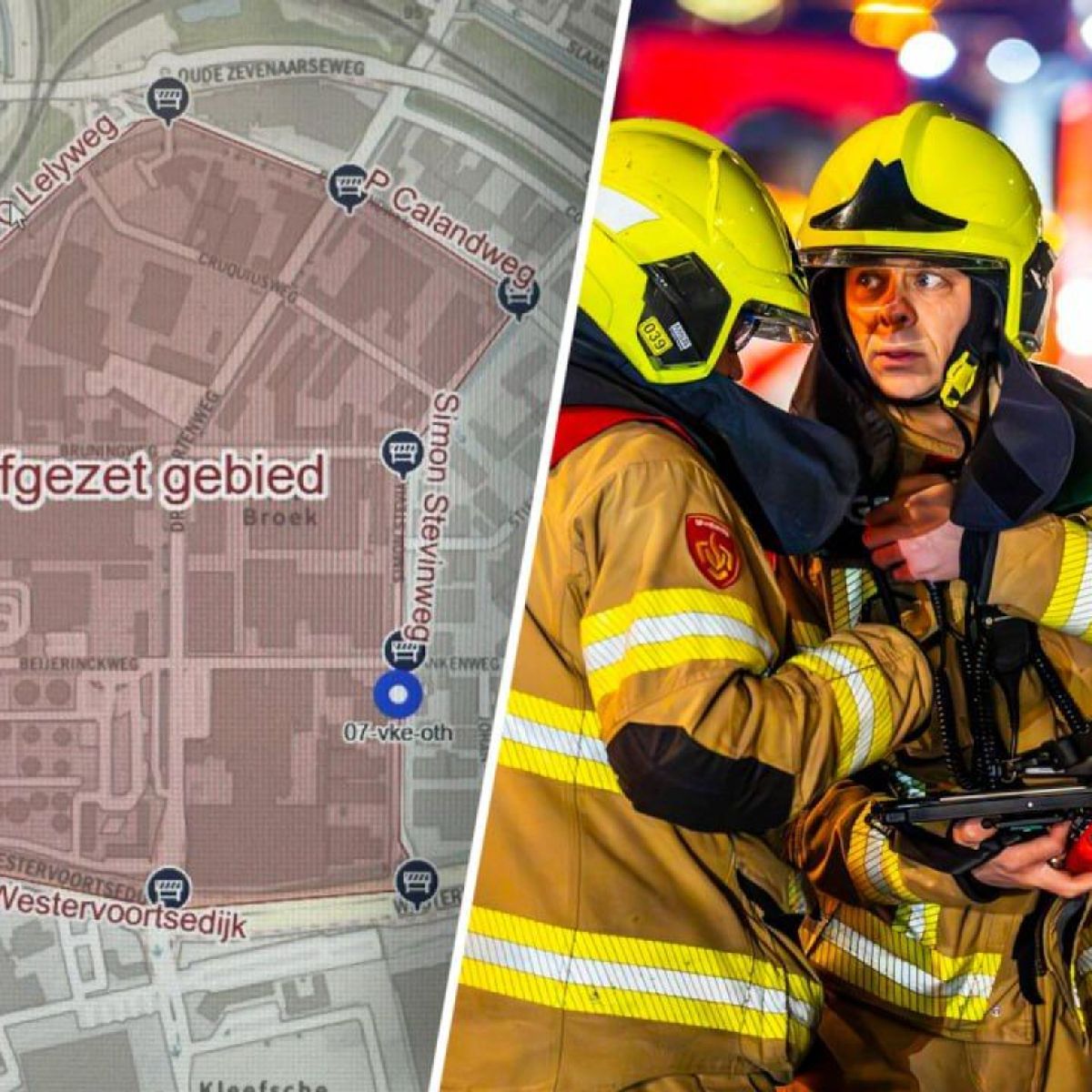 Gebied afgezet om brand Arnhem - Omroep Gelderland