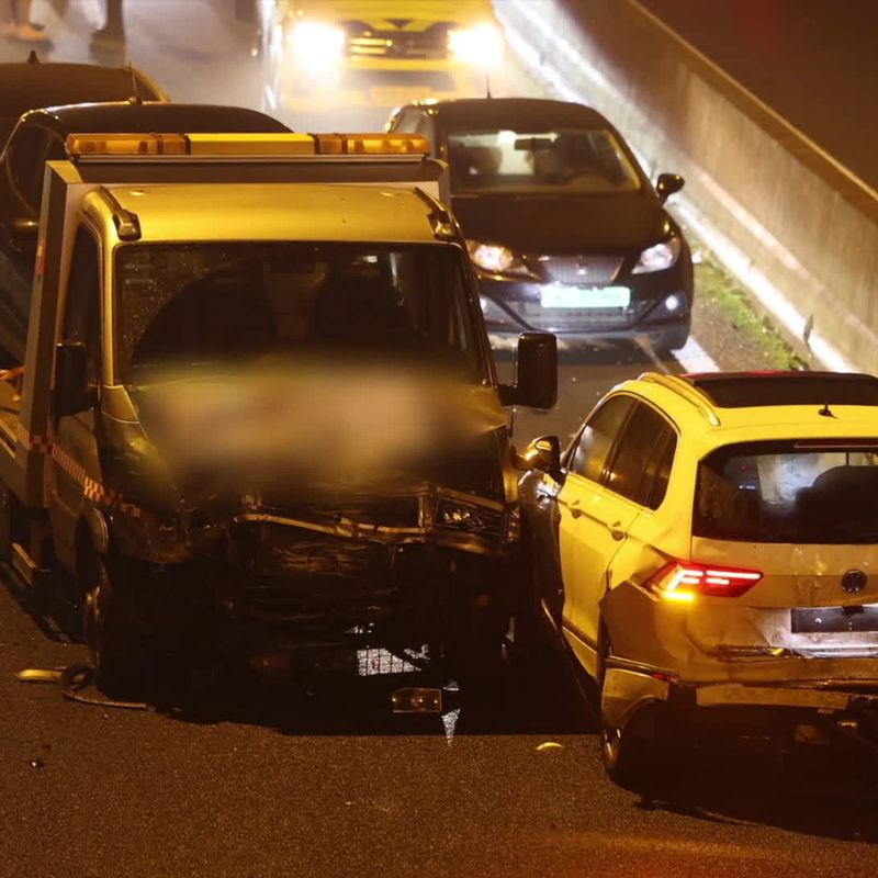 Meerdere auto's betrokken bij aanrijding op N50 bij Kampen - Oost Meerdere auto's betrokken bij aanrijding op N50 bij Kampen - Oost