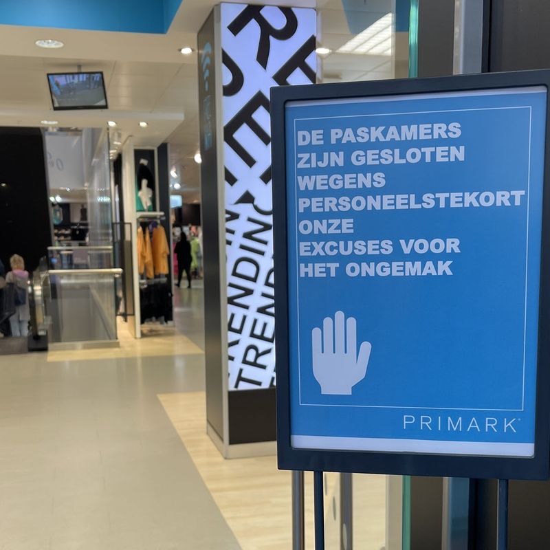 Primark in Stad sluit paskamers: 'Dit is echt het laatste wat je doet ...