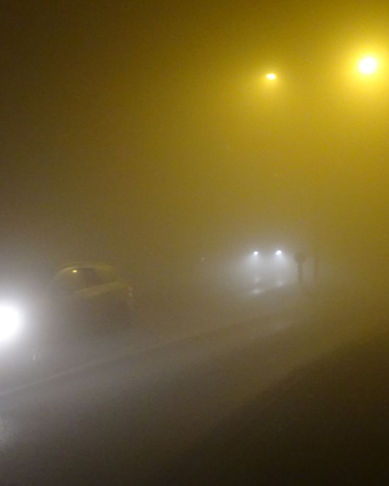 KNMI: code geel vanwege 'verraderlijk' dichte mist - Omrop Fryslân