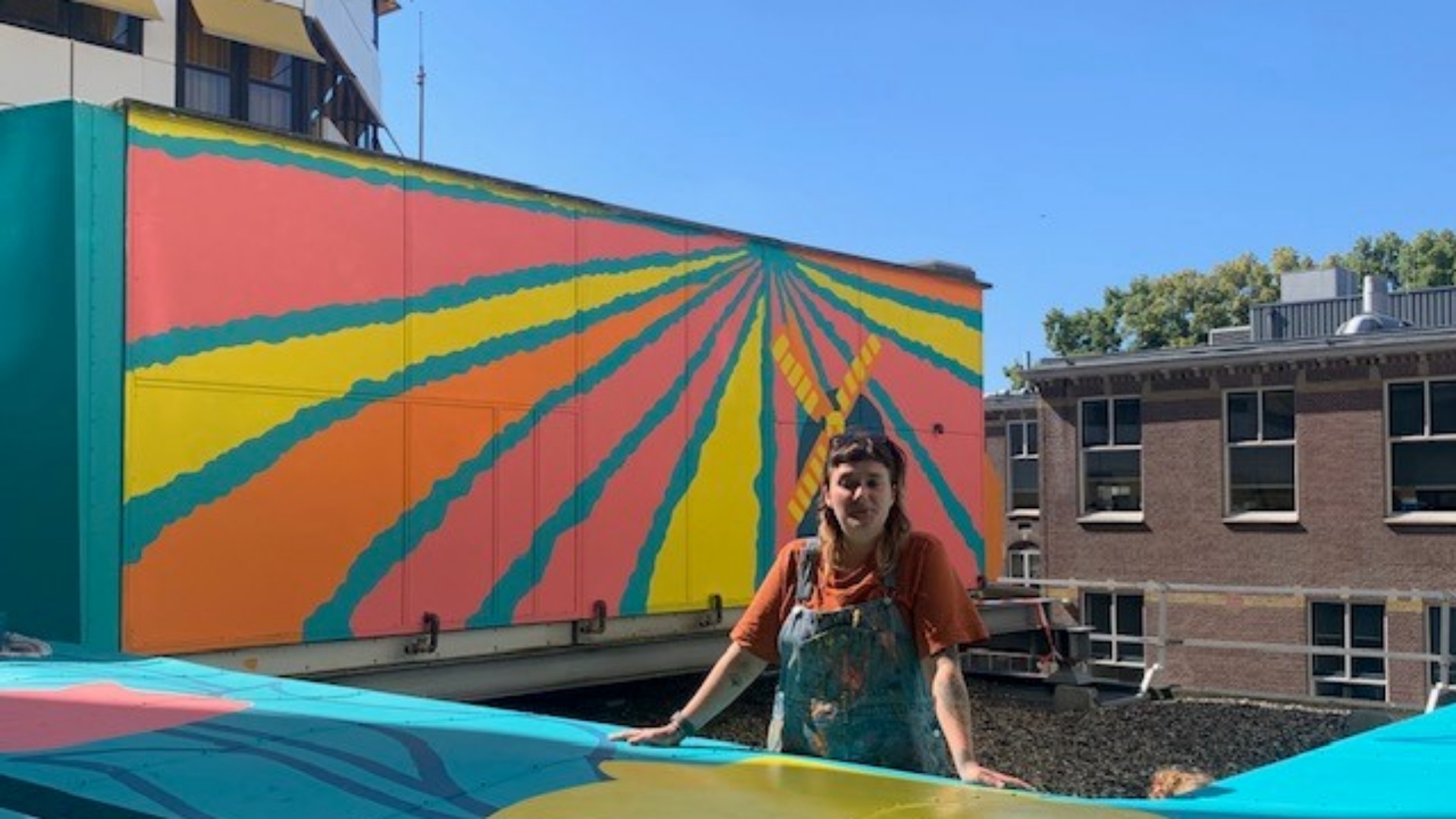 Patiënten UMCG keken lange tijd tegen saaie muur, maar dankzij dit ...