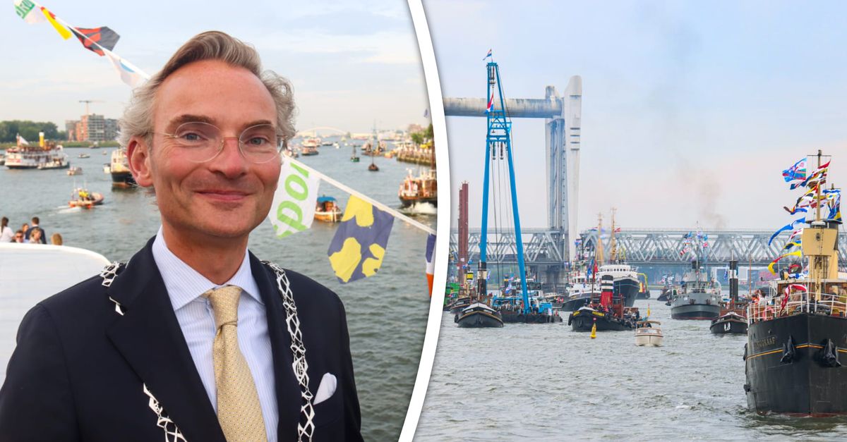 Burgemeester geniet van historische stoomschepen: ‘Ik ben een ...