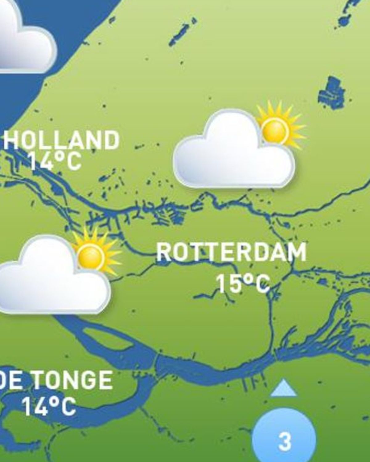 Het weer van vandaag: eerst druilerig, later zonnig - Rijnmond