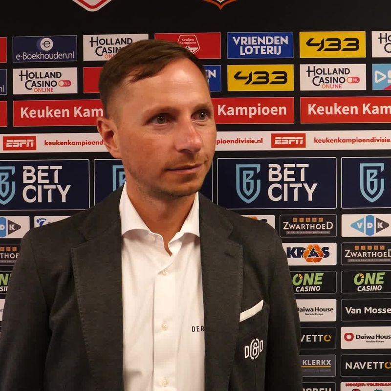 Trainer Robin Peter is blij met de eerste punten van het seizoen - RTV ...