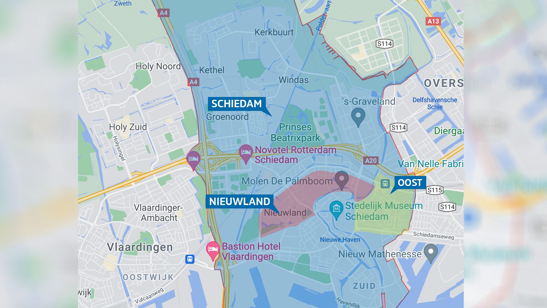 Schiedam vraagt miljoenen voor achterstandswijken: dit is hoe de wijk ...