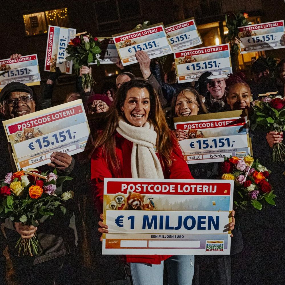 Miljoenenprijs Postcodeloterij, Staatsloterij én Eurojackpot vallen ...