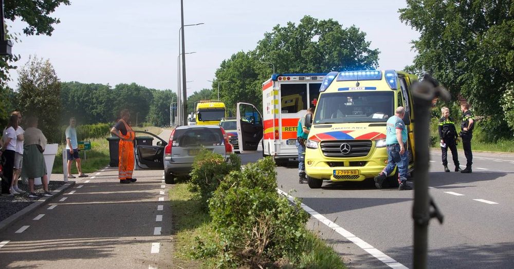 Gewonde bij eenzijdig ongeval in Denekamp - Oost