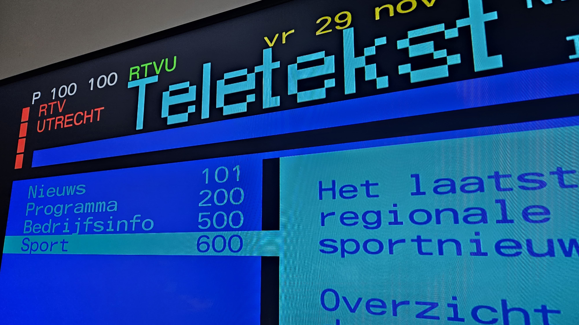 RTV Utrecht stopt met Teletekst: systeem is verouderd - RTV Utrecht