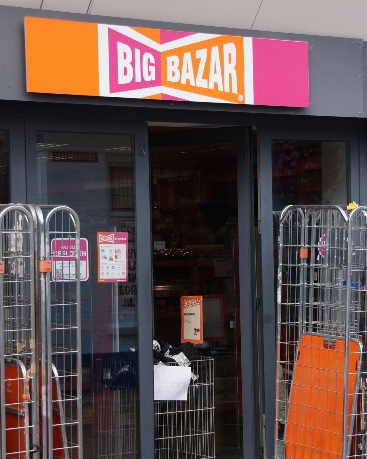 Definitief einde voor Big Bazar: 'Ze hebben een rotzooi achtergelaten ...