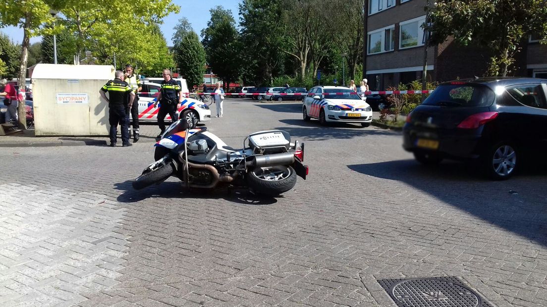 Motoragent onderuit tijdens achtervolging in Assen - RTV Drenthe