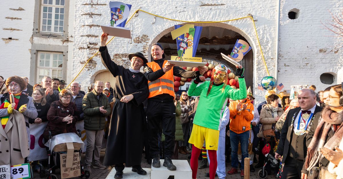 Met deze creatie wint Eric de Wit de elfde Einzelgängeroptocht - L1 Nieuws