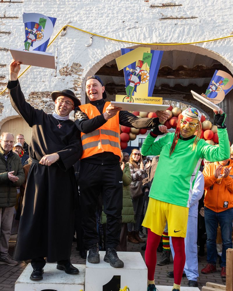 Met deze creatie wint Eric de Wit de elfde Einzelgängeroptocht - L1 Nieuws