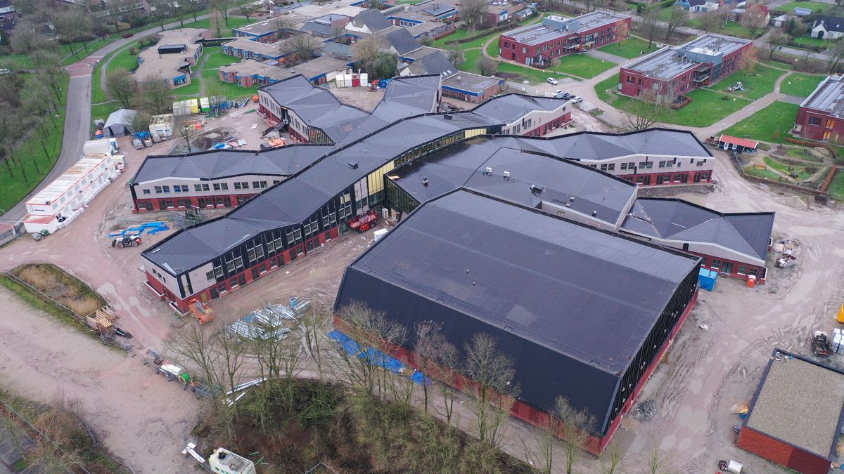 Tirrel in Winsum is bijna klaar en krijgt een school met glijbaan - RTV ...