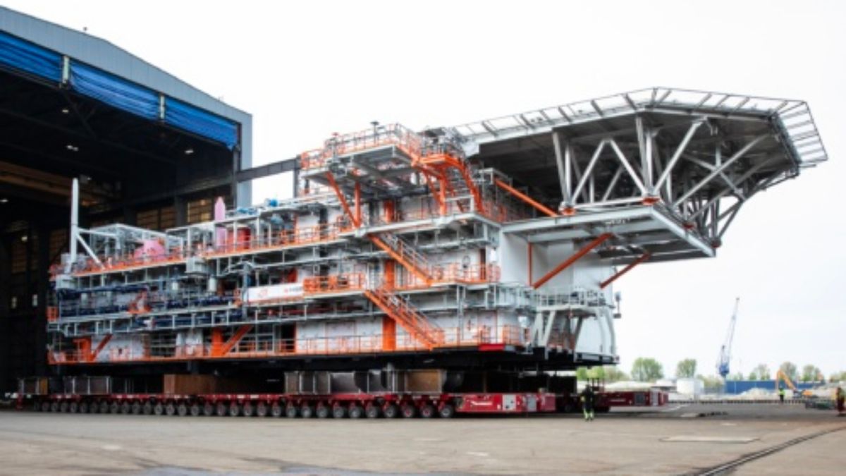 ONE-Dyas mag beginnen met installeren van boorplatform in Noordzee ...
