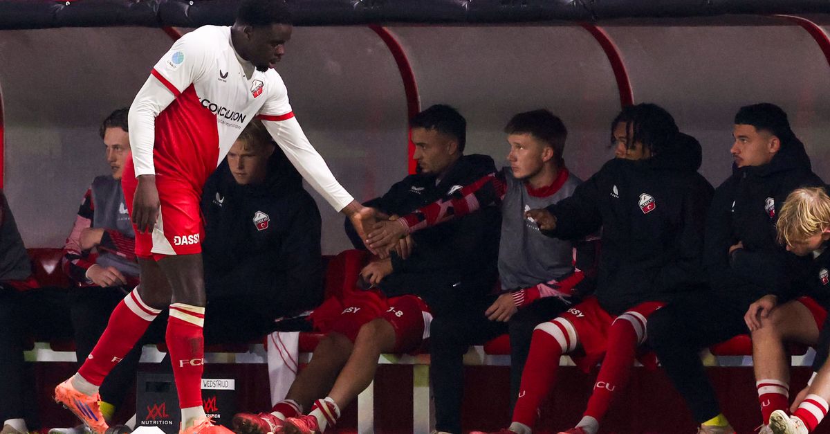 Knappe comeback Jong FC Utrecht, twee treffers Noah Ohio - RTV Utrecht