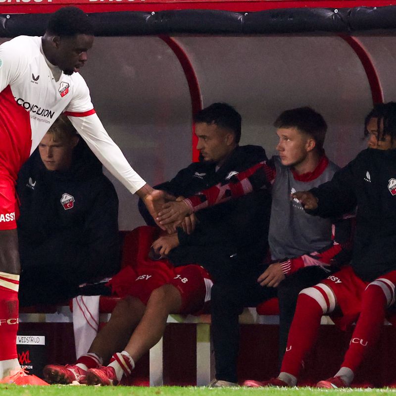 Knappe comeback Jong FC Utrecht, twee treffers Noah Ohio - RTV Utrecht