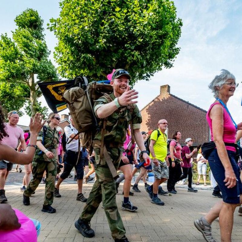 Op deze plekken kijk je live mee langs de route van de 4Daagse - Omroep Gelderland