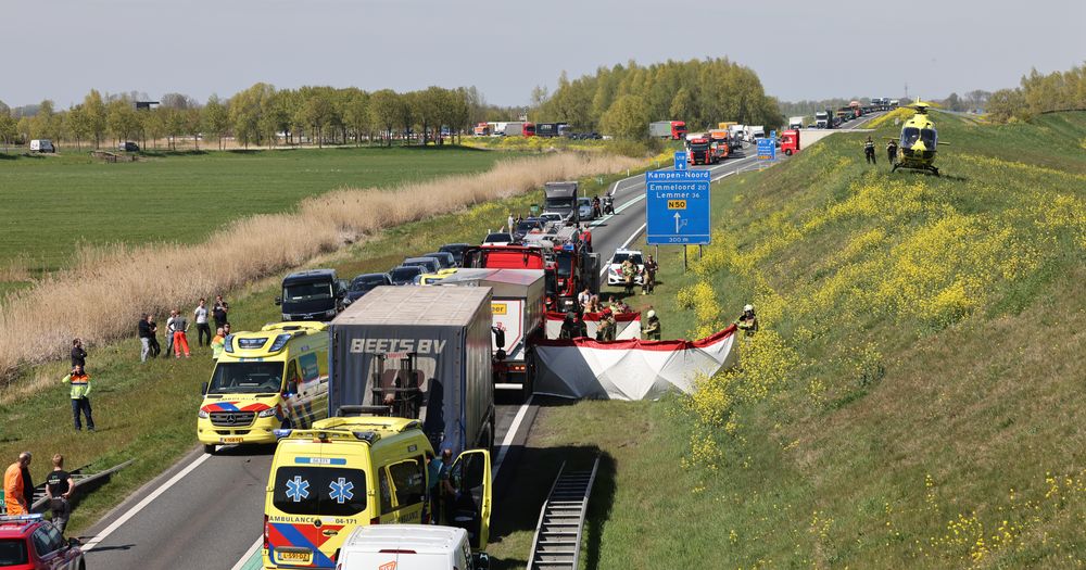Gemeenten langs N50 eisen snelle actie kabinet: "Deze route heeft onnodig veel levens geëist" - Oost